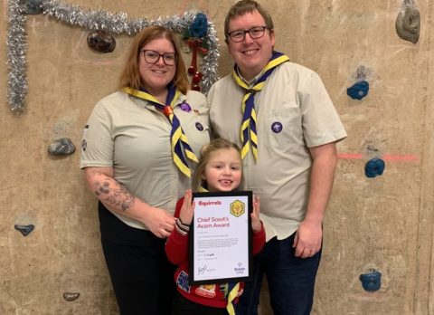 Meet the volunteer – Erin Whyte – South East Scotland Scouts